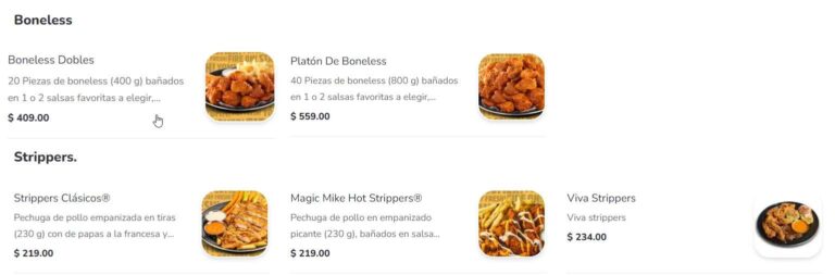 Las Alitas Menú Precios México Actualizado (mayo 2026)