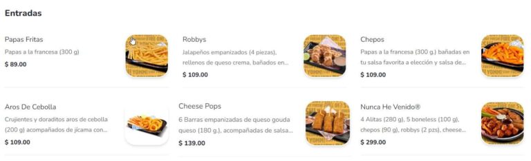 Las Alitas Menú Precios México Actualizado (mayo 2026)