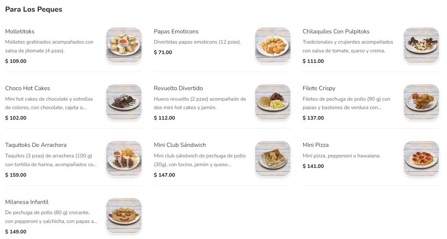 Toks Menú Precios México Actualizado (noviembre 2025)