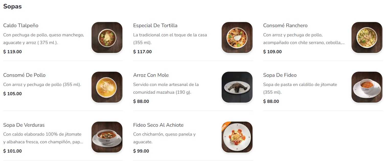 Toks Menú Precios México Actualizado (enero 2026)