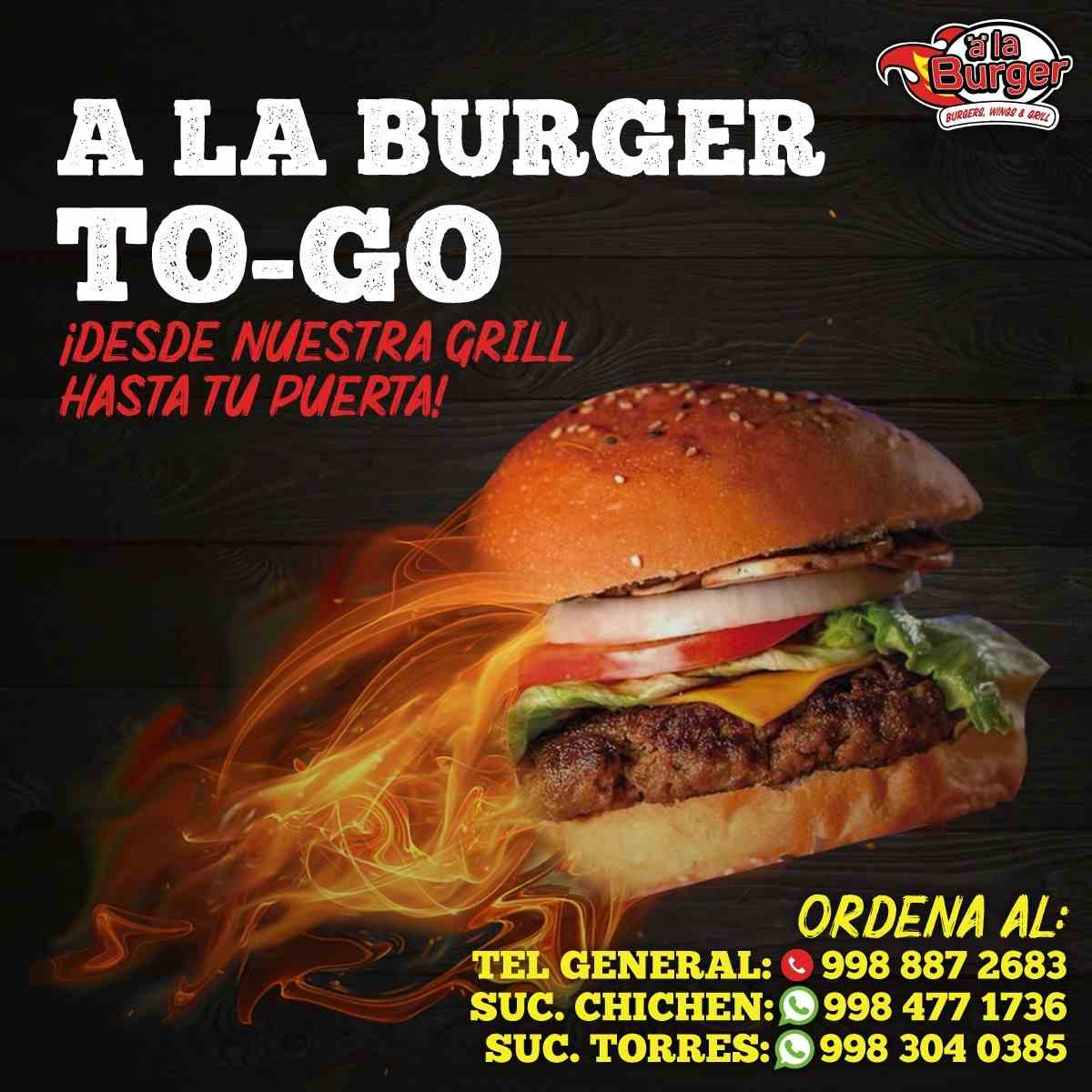 A la Burger Menú Precios México Actualizado (mayo 2026)