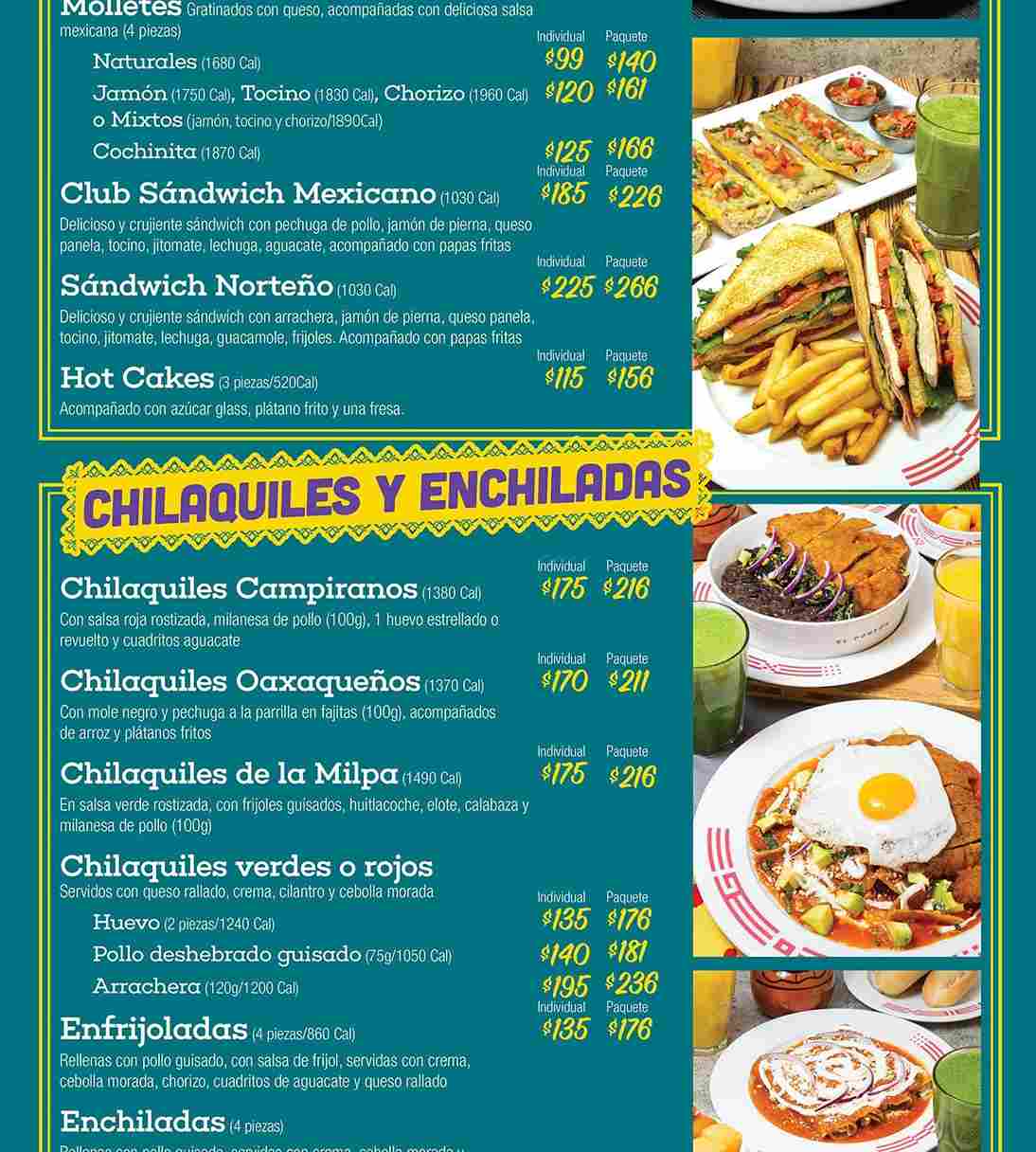 El Portón Menú Precios México Actualizado (junio 2026)