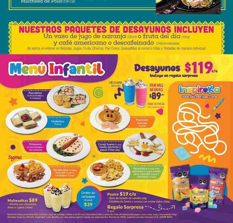 El Portón Menú Precios México Actualizado (enero 2026)