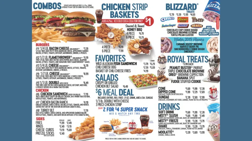 DQ Menu Todo lo que Necesitas Saber en 2025