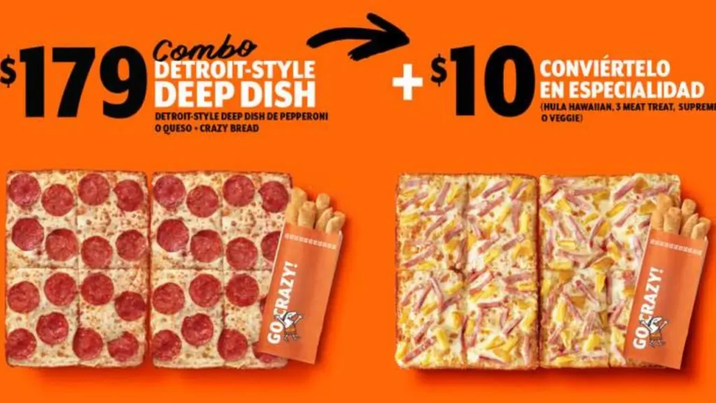 Little Caesars Menu 2025 Precios y Ubicaciones en México