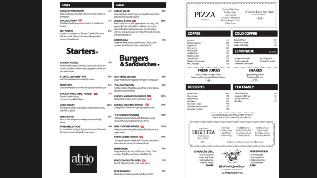 Atrio Restaurant Menu Experiencia culinaria que pena saborear