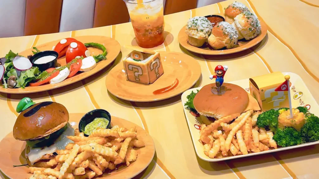 Super Nintendo World Food Menu Aventura Deliciosa Jugador