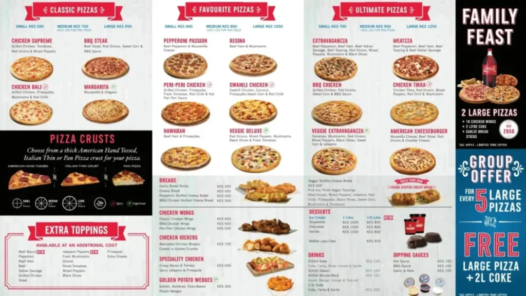 Domino's Pizza Menu With Price Una Guía Simple Para Todos